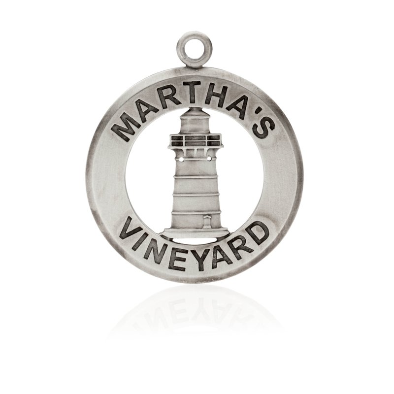 Edgartown Lighthouse Ornament LIGHTHOUSE ORNAMENT - CB Stark Jewelers