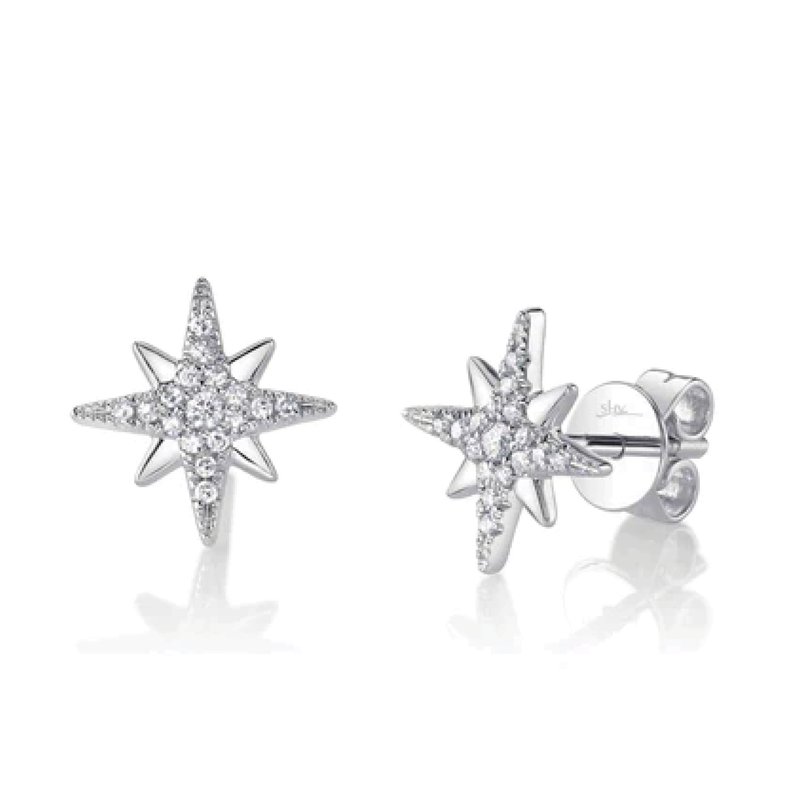 North Star Diamond Stud Earrings SC55026495 - CB Stark Jewelers