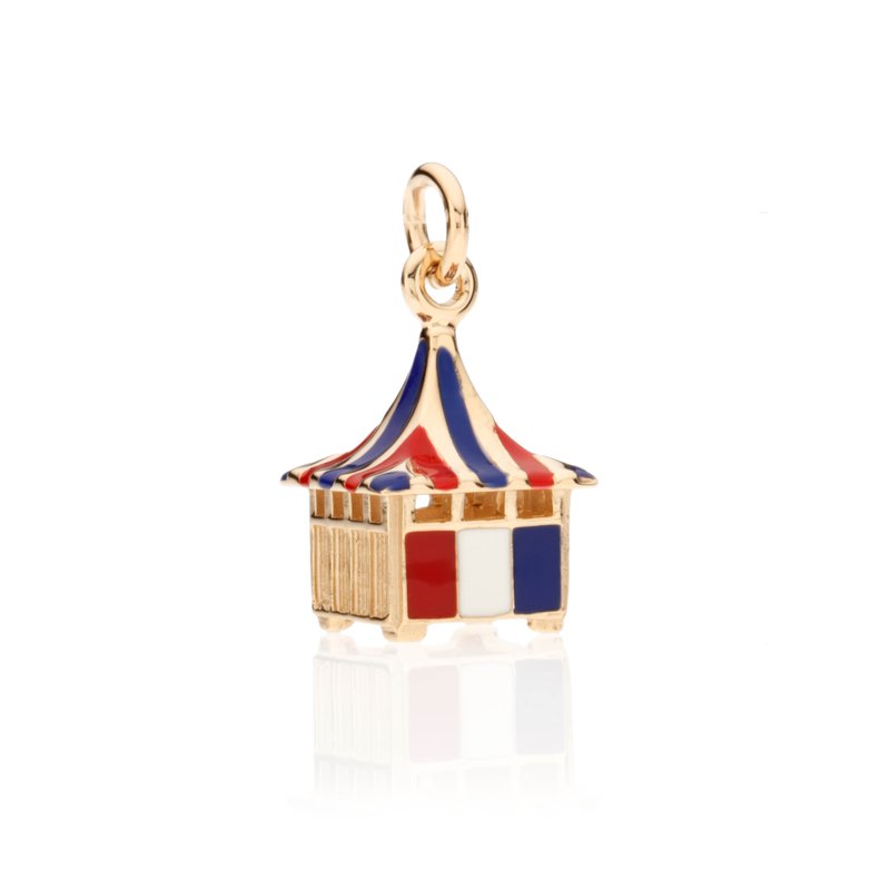 Chappy Beach Cabana charm CBS-14AE-14K - CB Stark Jewelers