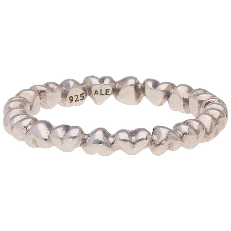 Estate Jewelry Authentic Sterling Pandora Forever Love Hearts Ring Size 6.75 2.5g 343838 Iroff Son Jewelers