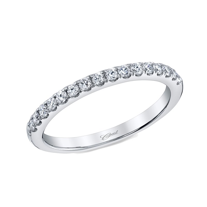 Moses Signature Fishtail Diamond Wedding Band 110-25720 - Moses Jewelers