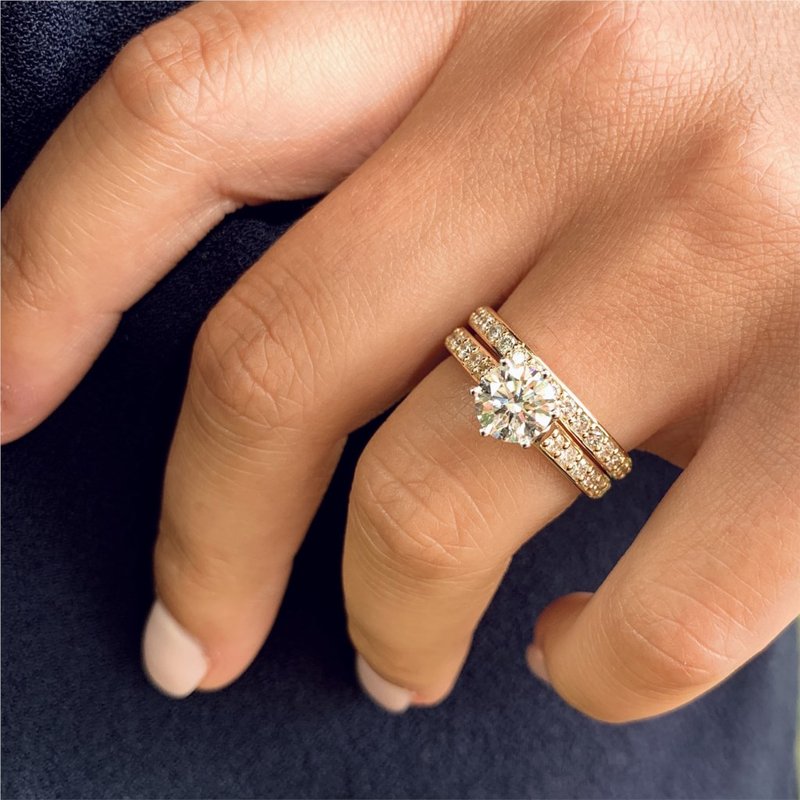 Moses Signature Engagement Ring 100-04585 - Moses Jewelers