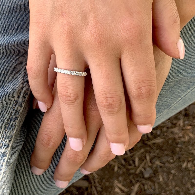 Moses Signature Fishtail Diamond Anniversary Band 120-08328 - Moses ...