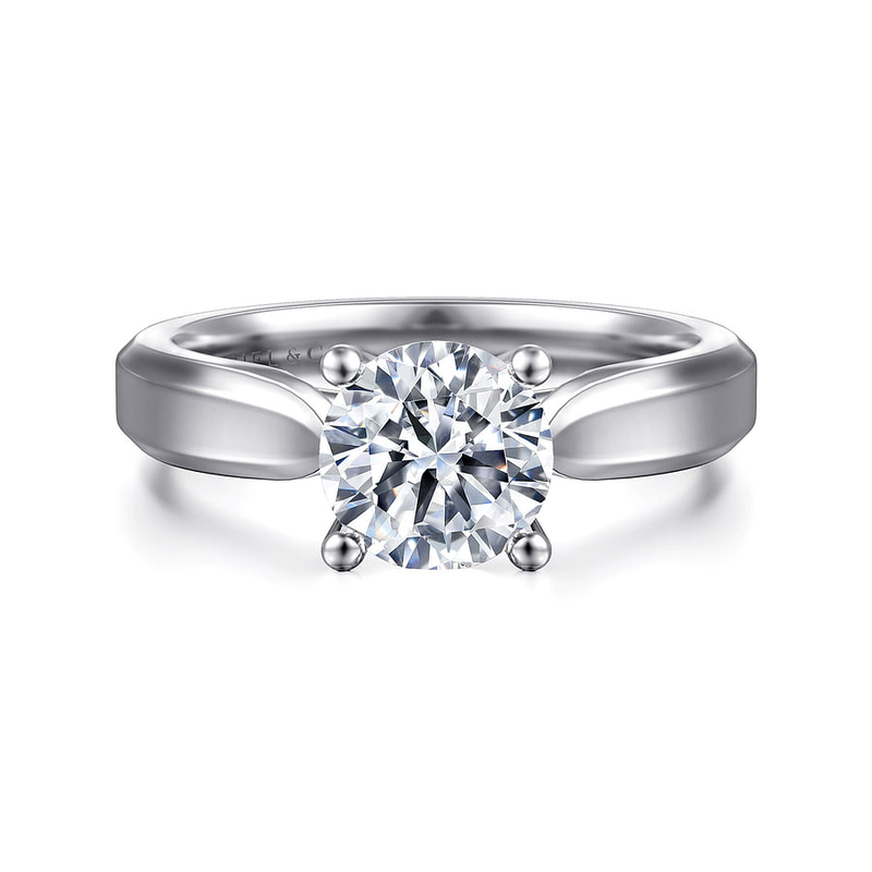 Gabriel Diamond Engagement Ring 100-12258 - Jewelry Design Center