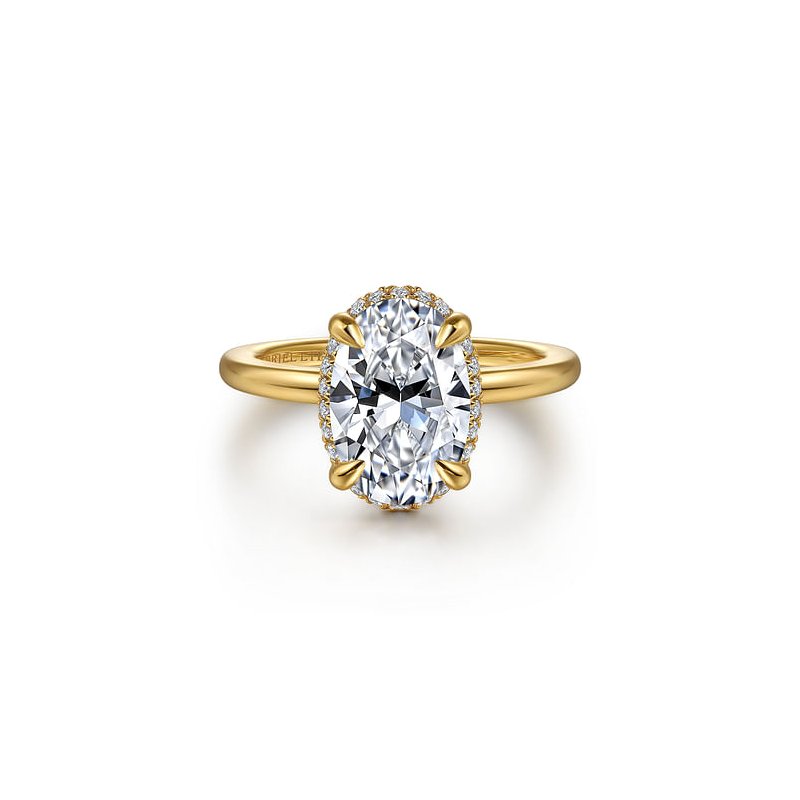 Gabriel Diamond Engagement Ring 100-12333 - Jewelry Design Center