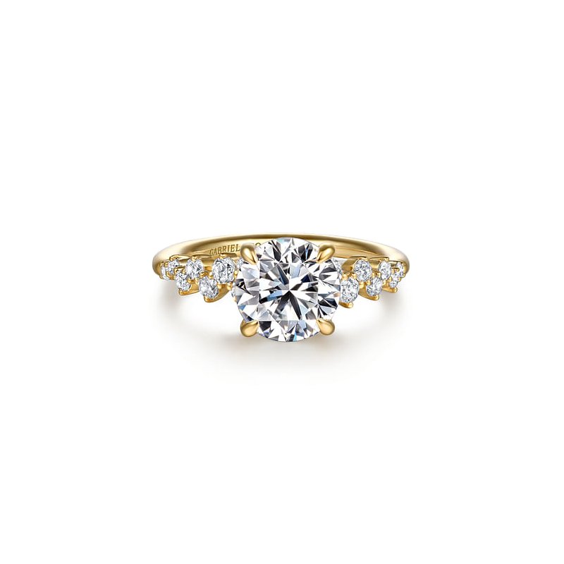 Gabriel Diamond Engagement Ring 100-11887 - Jewelry Design Center