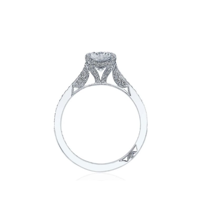 TACORI Platinum Solitaire Round Engagement Ring 100-09466 - Jewelry ...