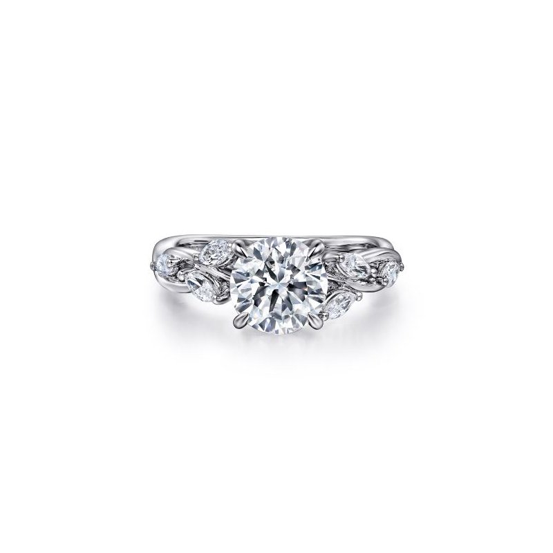 Gabriel Bridal Diamond Engagement Ring 100-11193 - Jewelry Design Center