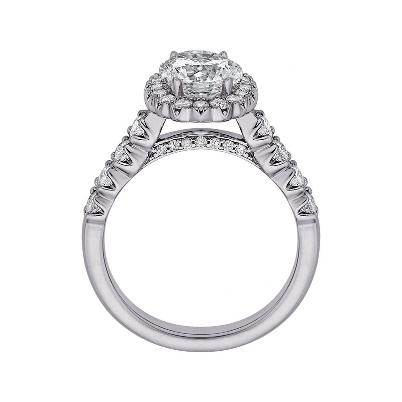 The One 3/4ct. t.w. Diamond Engagement Ring in 14K White Gold ...
