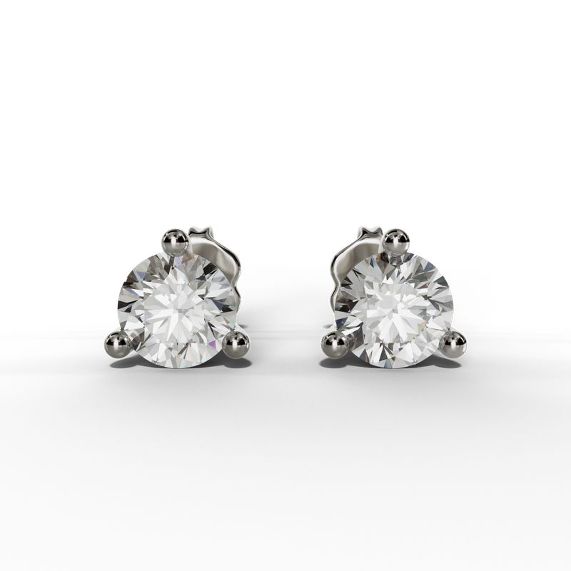 Diamond Solitaire Stud Earrings SOLITAIRE STUD