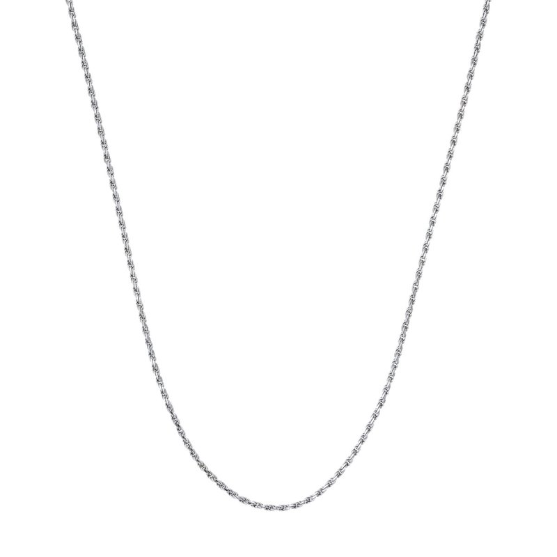 22 inch 2.7mm Rope Chain in Sterling Silver HSILV02525 - Ramsey's ...