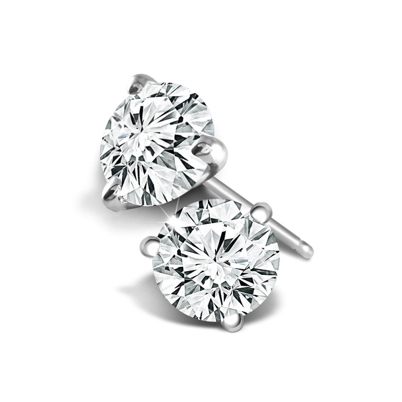 Hearts on Fire HOF Diamond Studs 1 4 CT to 1 2 CT T.W. EDR250063 Sartor Hamann Jewelers
