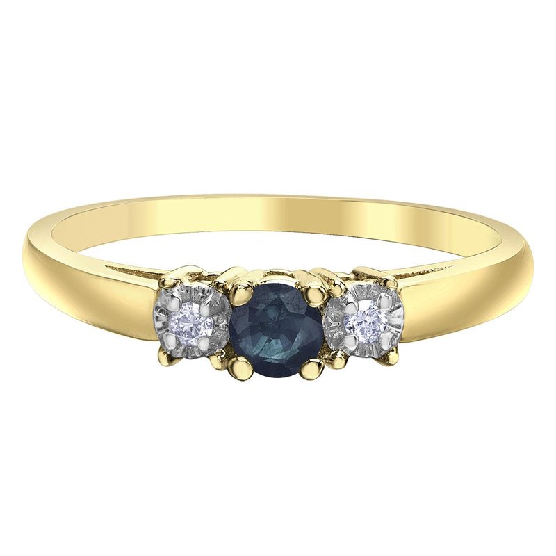 Ashley Sapphire & Diamond Ring 060448 - Ashley Jewellers