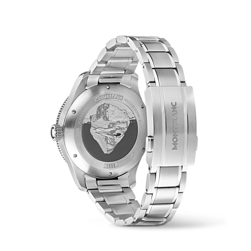 Montblanc Timepieces 1858 AUTOMATIC ICED SEA AUTOMATIC DATE REF. 129373 ...