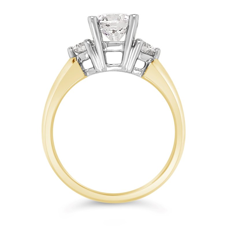 Classic Selection Engagement Ring 100-03290 - Ken K Thompson Jewelry