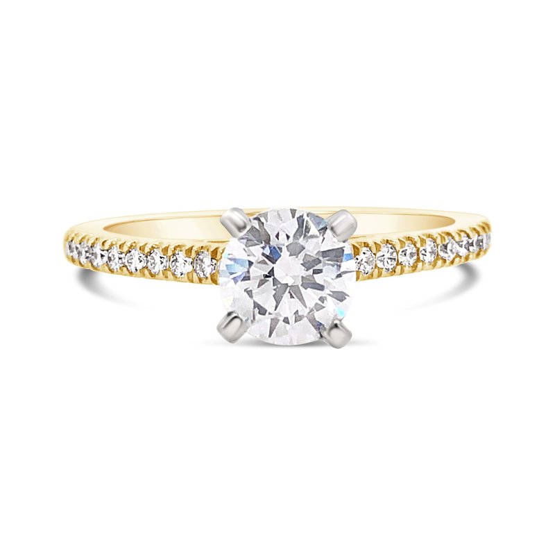 Classic Selection Engagement Ring 100-03611 - Ken K Thompson Jewelry
