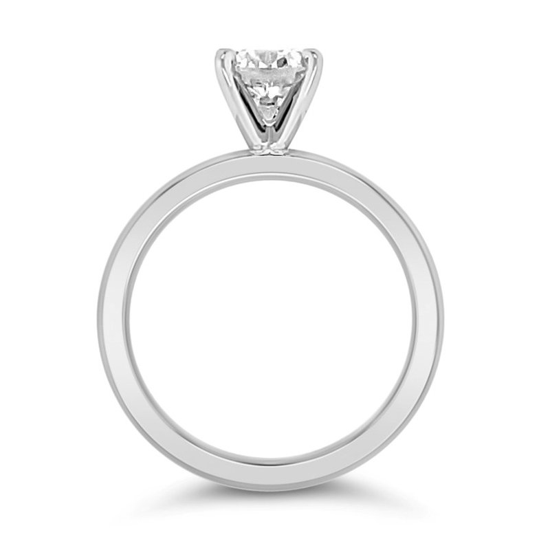 Classic Selection Engagement Ring 100-03459 - Ken K Thompson Jewelry