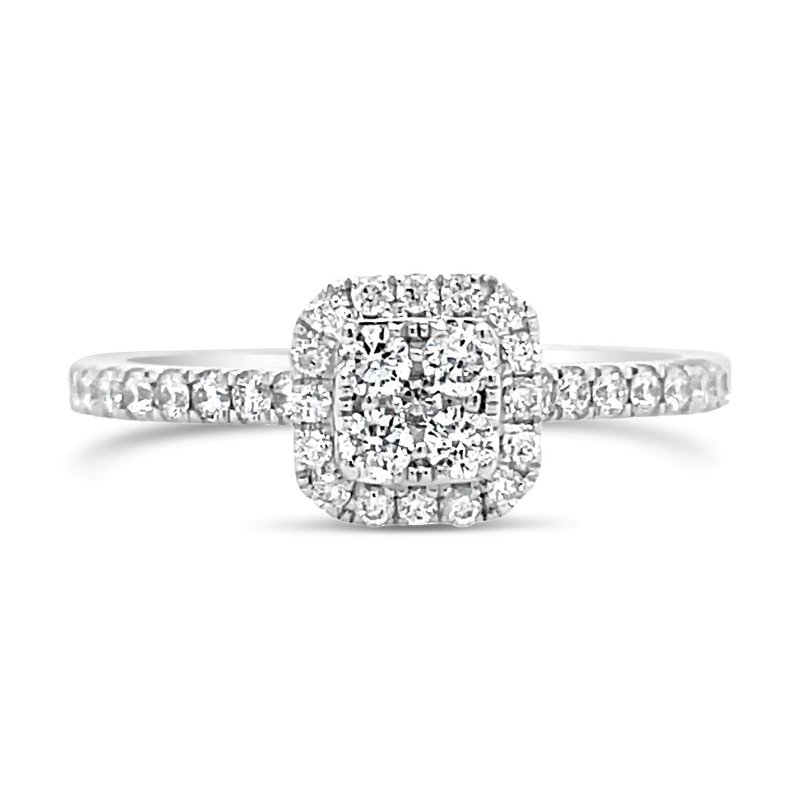 Classic Selection Engagement Ring 100-03394 - Ken K Thompson Jewelry