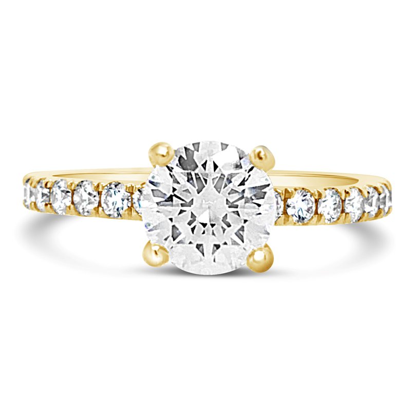 Classic Selection Engagement Ring 100-02613 - Ken K Thompson Jewelry
