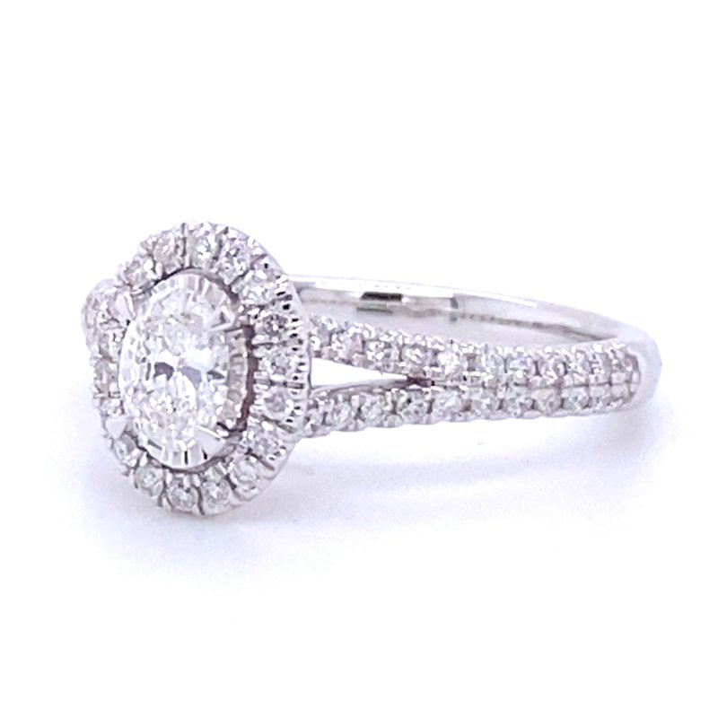 Classic Selection Engagement Ring 100-03675 - Ken K Thompson Jewelry