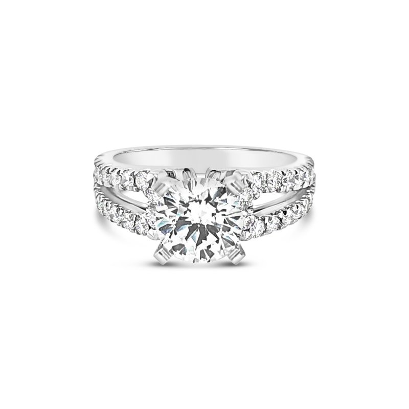 Classic Selection Engagement Ring 100-03342 - Ken K Thompson Jewelry