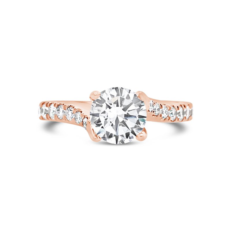 Classic Selection Engagement Ring 100-02830 - Ken K Thompson Jewelry