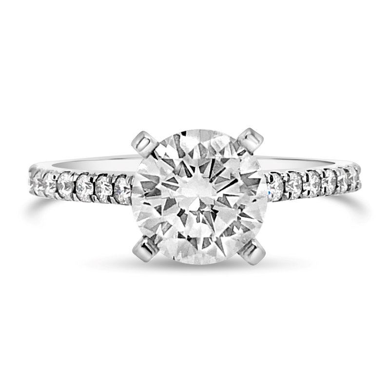Classic Selection Engagement Ring 100-03534 - Ken K Thompson Jewelry