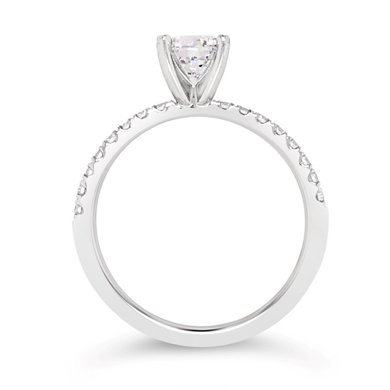 Classic Selection Engagement Ring 100-03452 - Ken K Thompson Jewelry