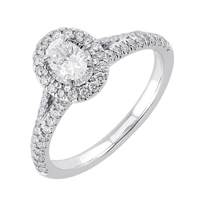 Classic Selection Engagement Ring 100-03675 - Ken K Thompson Jewelry