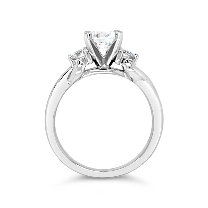Classic Selection Engagement Ring 100-03287 - Ken K Thompson Jewelry