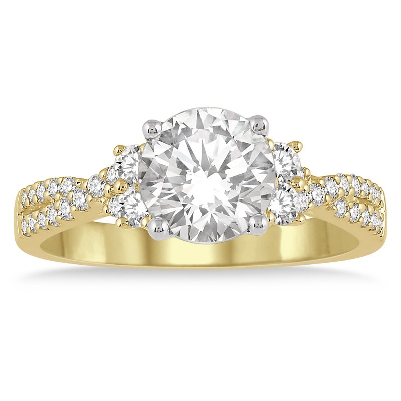 Classic Selection Engagement Ring 100-03623 - Ken K Thompson Jewelry