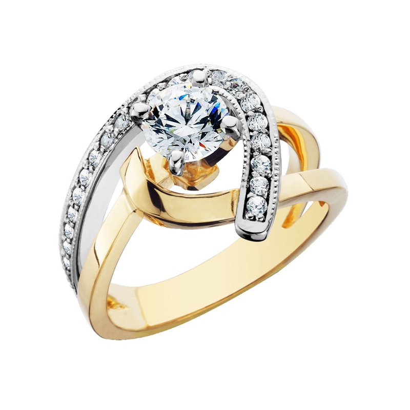 Classic Selection Engagement Ring 100-03305 - Ken K Thompson Jewelry