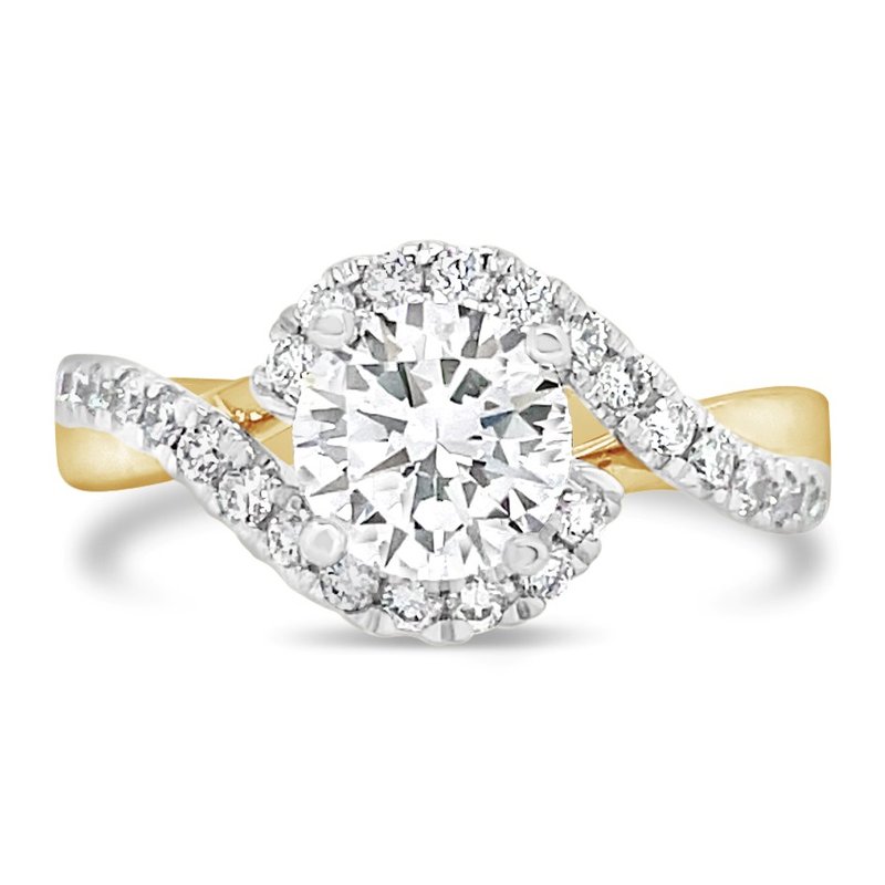 Classic Selection Engagement Ring 100-03172 - Ken K Thompson Jewelry