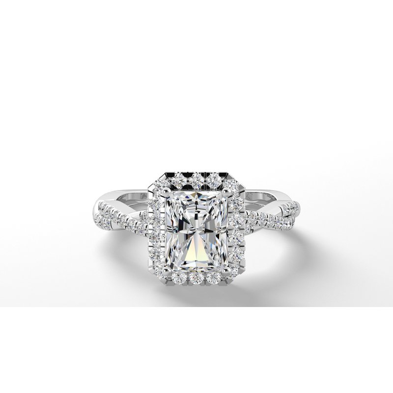 Wickersham Collection LGD Twisted Shank Engagement Ring JOI1489SC ...