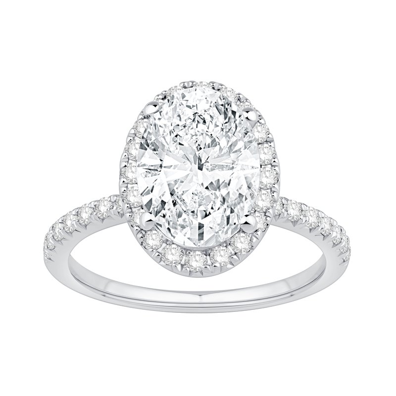 Wickersham Collection LGD Oval Halo Engagement Ring JHN2834SC-55FW70 ...