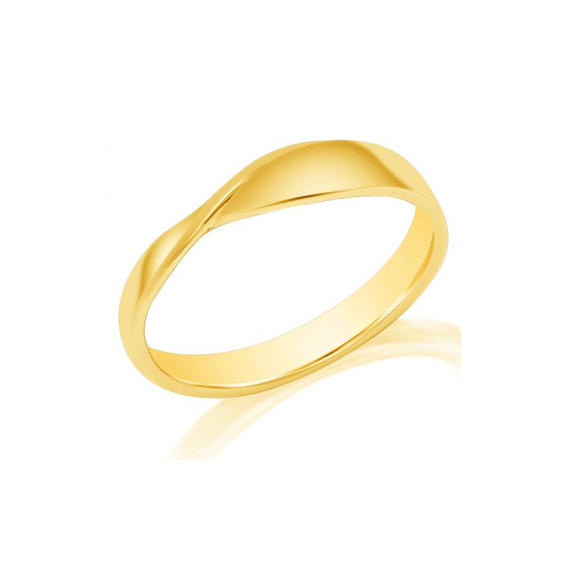 Solid gold twist ring store