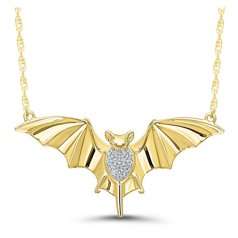 The Koen Collection Diamond Bat Necklace - Joe Koen and Son Jewelers