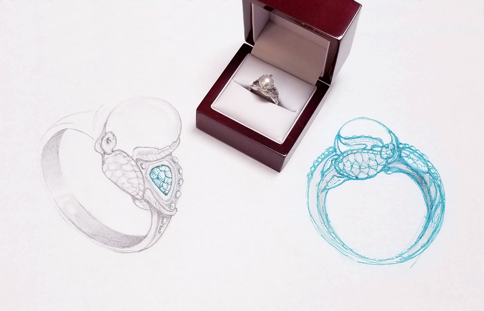 Custom Jewelry Designs - Facet Foundry Jewelry Studio