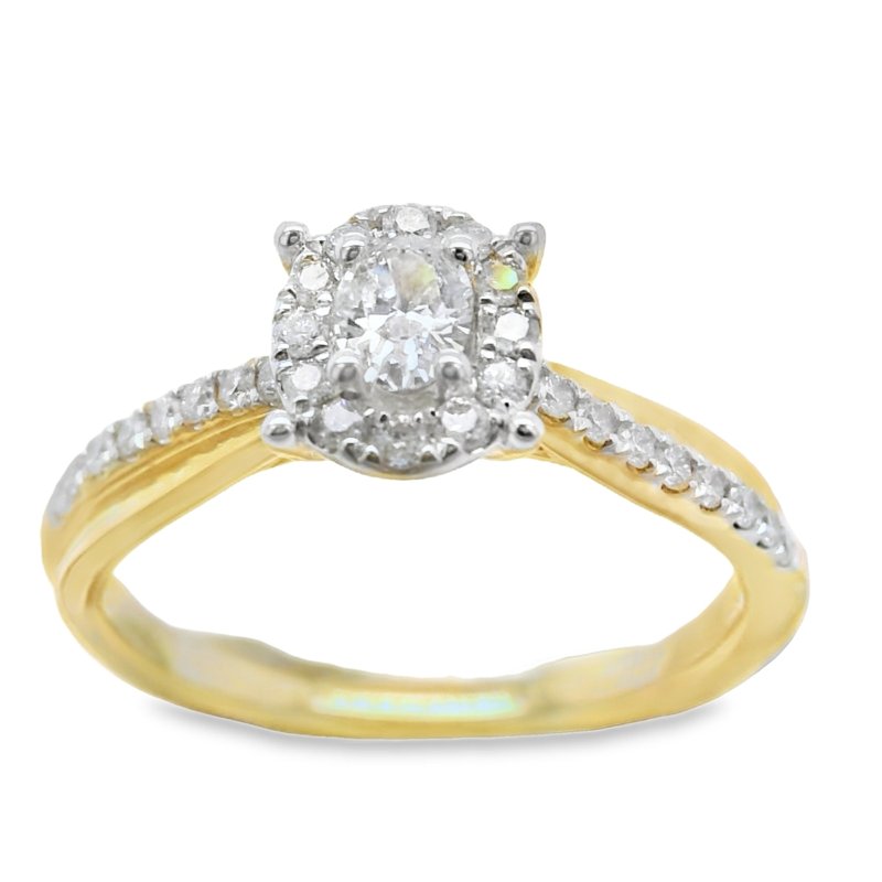 McKenzie Signature Collection Engagement Ring 105-01261 - McKenzie Jewelers
