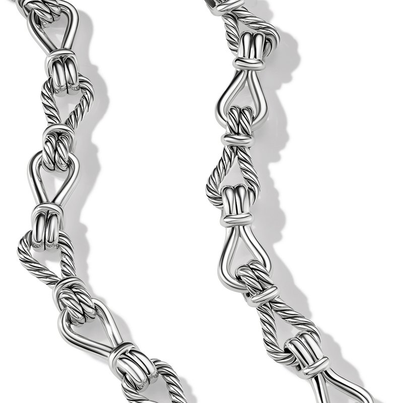 Thoroughbred Loop Chain Link Necklace in Sterling Silver 192740801389 ...