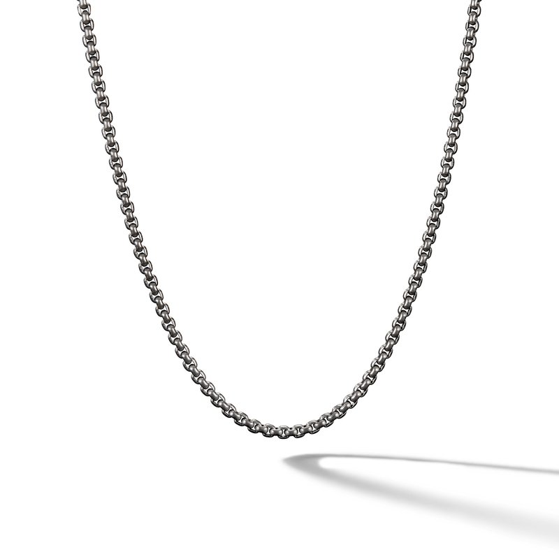Small Box Chain Necklace 883932622232 - Mednikow