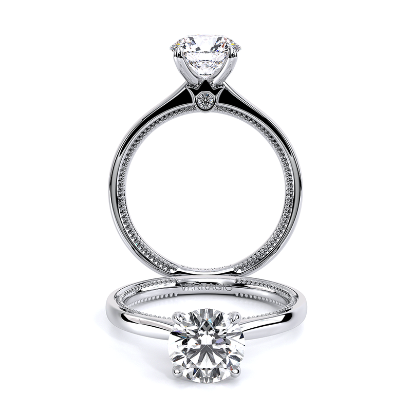 Verragio Engagement Ring 100-01585 - Barnes Diamonds and Design