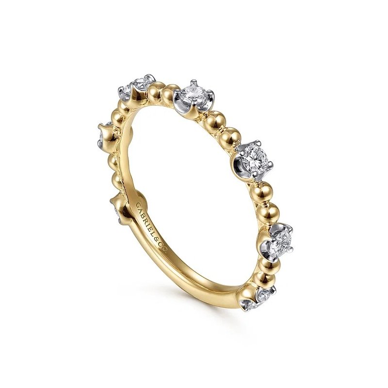 Flora Signature Diamond Stackable Band 002-155-00118 - Flora Gems