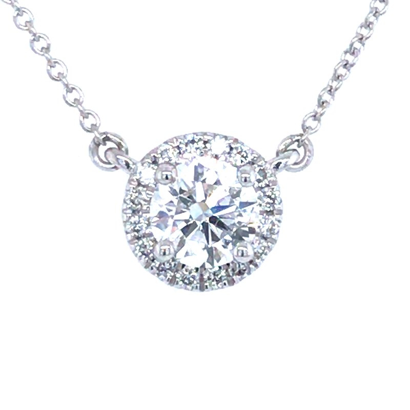 Flora Signature Lab Grown Diamond Necklace 002-161-00051 - Flora Gems