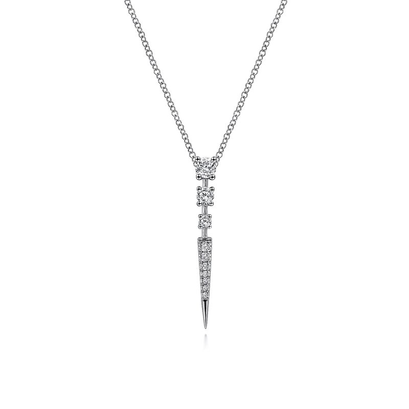 Flora Signature Lab Grown Diamond Necklace 002-161-00114 - Flora Gems
