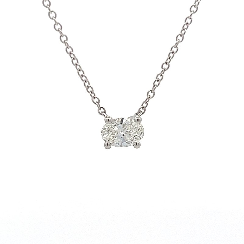 Flora Signature Lab GrownDiamond Necklace 002-161-00136 - Flora Gems