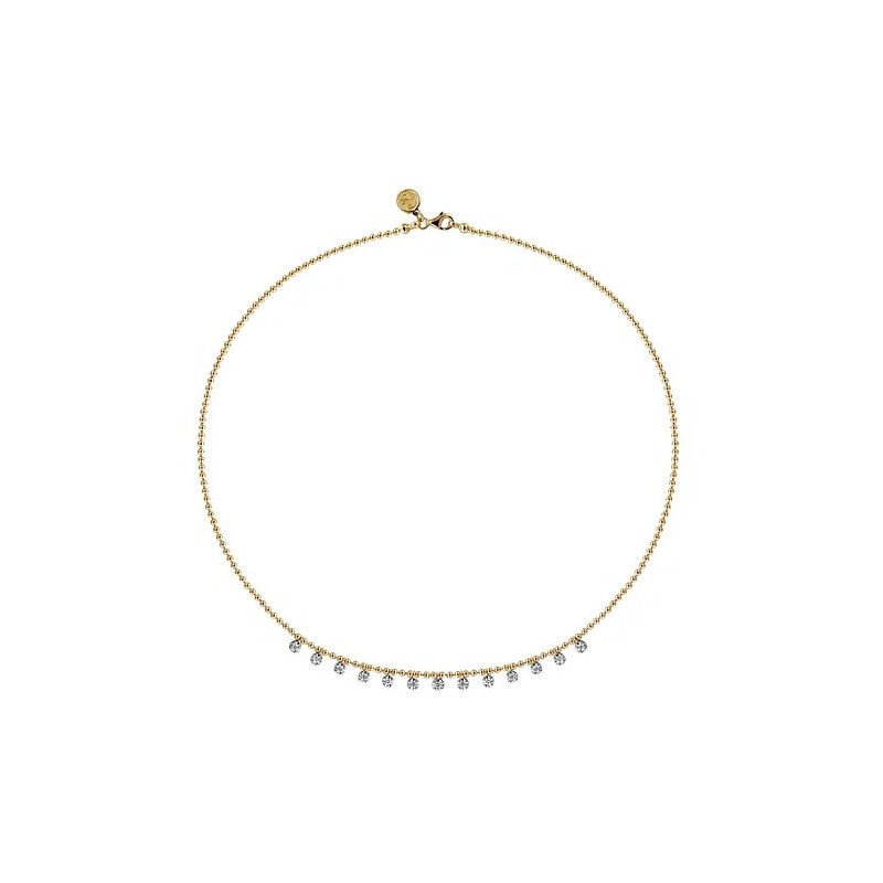 Flora Signature Diamond Necklace 001-165-01069 - Flora Gems