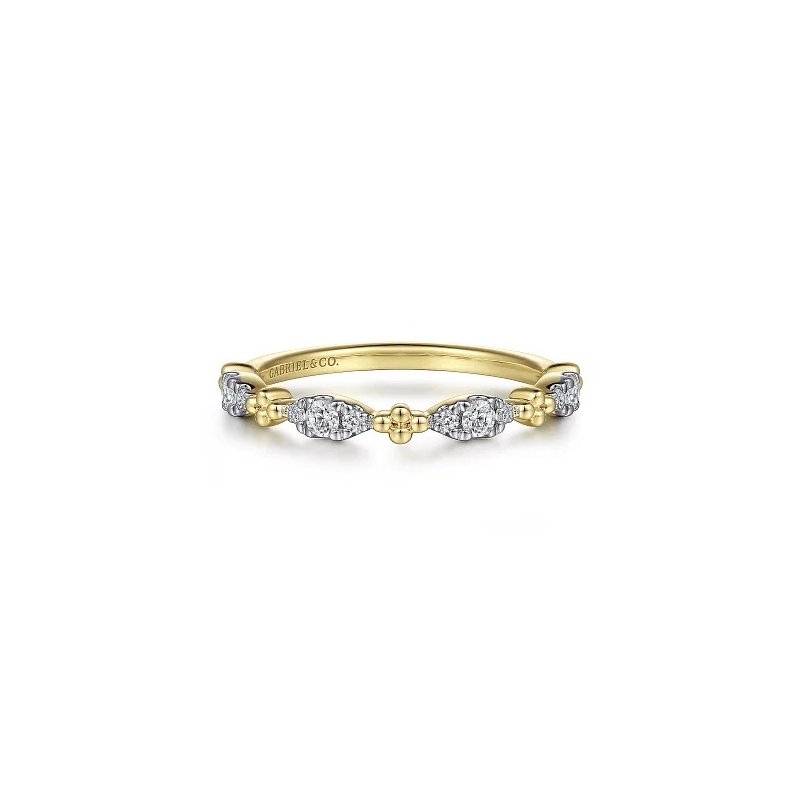 Flora Signature Diamond Stackable Ring 002-155-00120 - Flora Gems