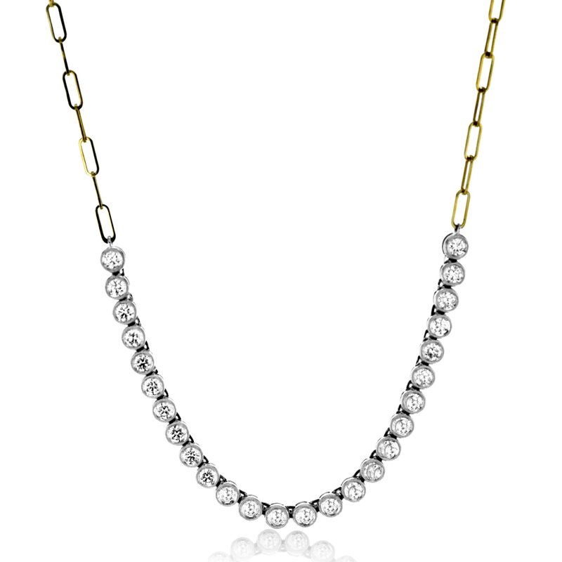 Simon G Simon G. Diamond Necklace 002-165-00908 - Flora Gems