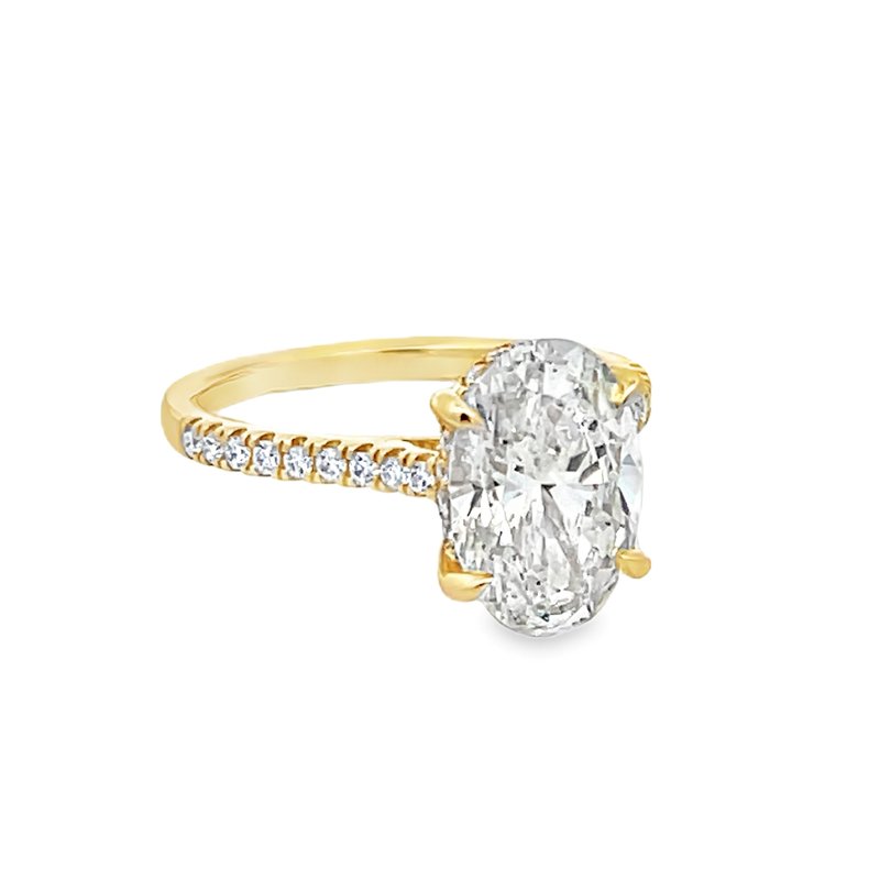 Flora Signature Lab Grown Diamond Ring 002-197-00058 - Flora Gems